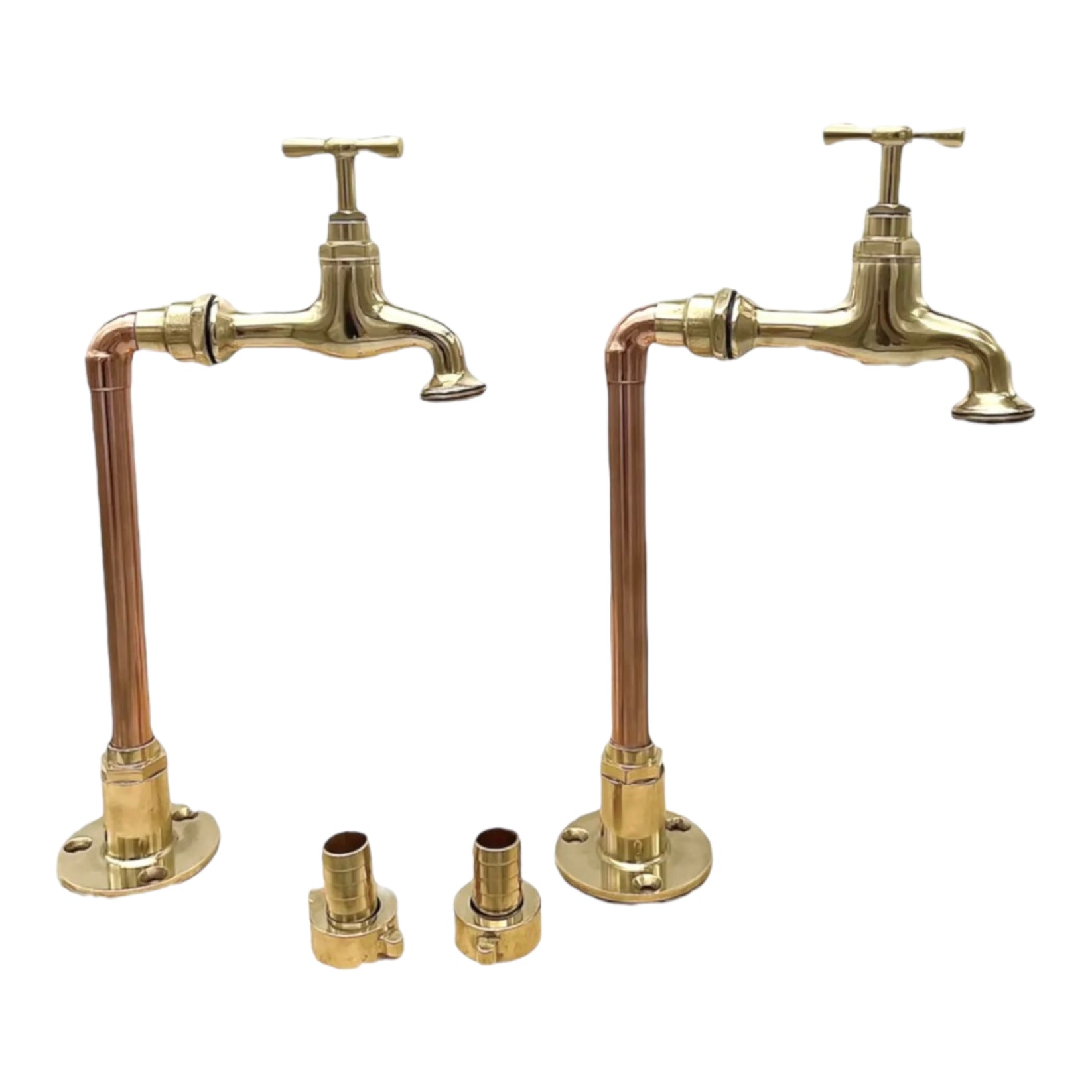 Antique Style Copper and Brass Bathroom or Kitchen Taps – All Things ...