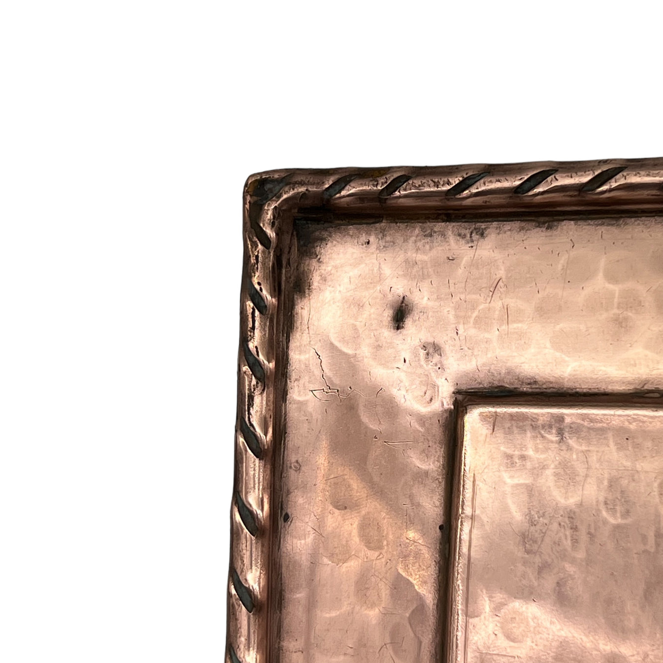 French Vintage Copper Embossed Wall Plaque – Signed R. Chalon ...