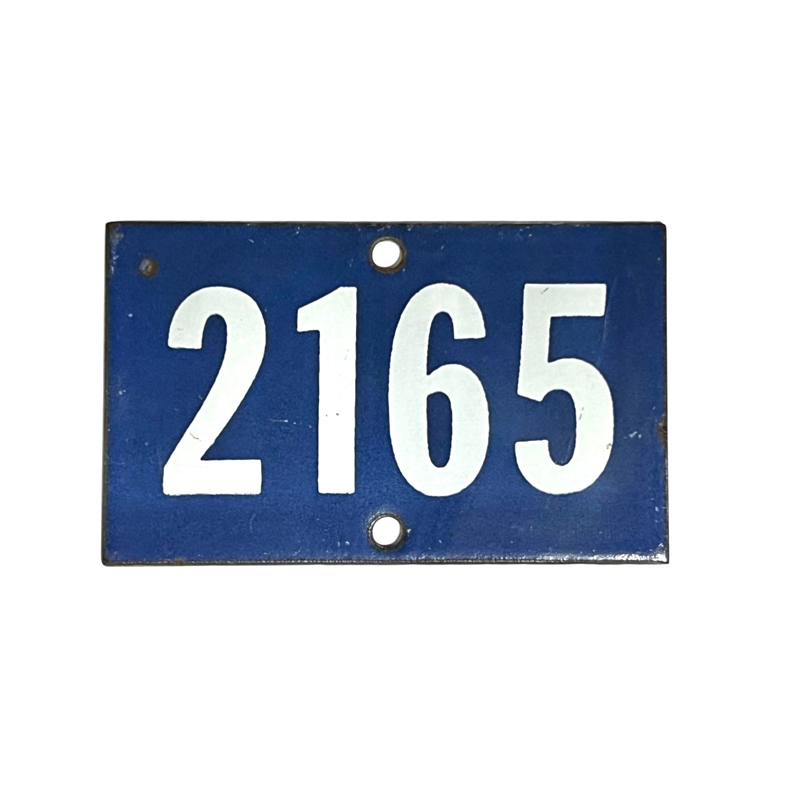 Retro French Metal Door Number – Vintage Enamel Sign – All Things ...