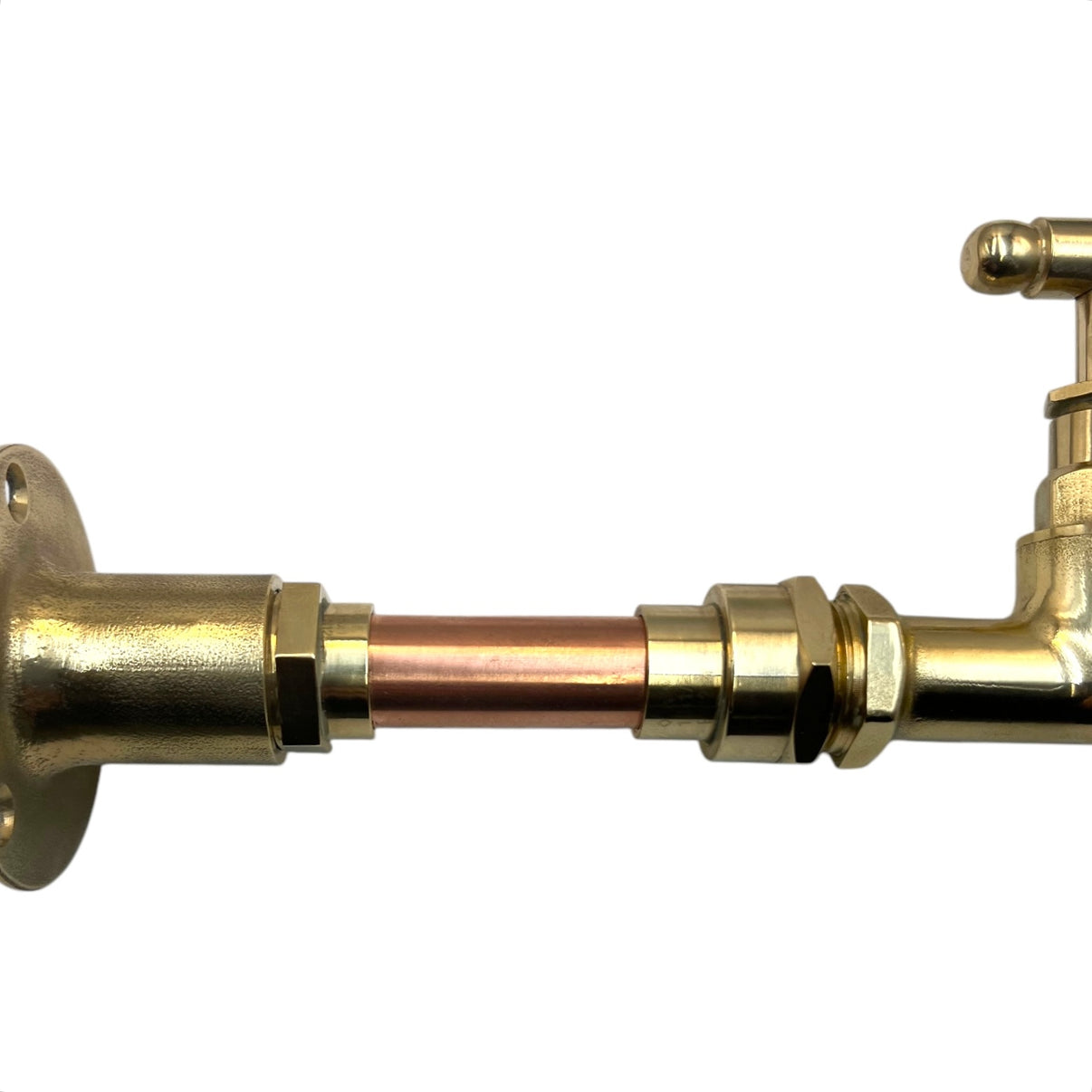 Vintage Style Brass Wall Mounted Tap – All Things French Store