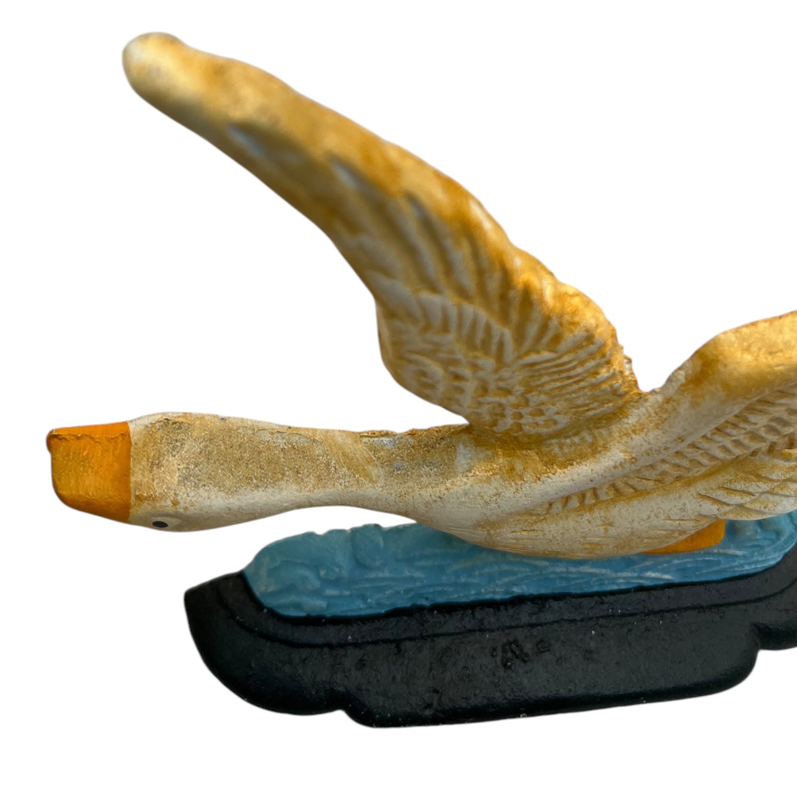 French Shabby Chic Cast Iron Goose Door Stop – Rustic Farmhouse – All ...